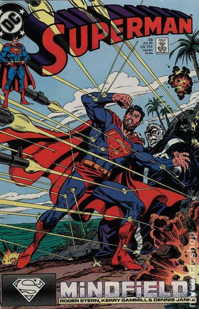 SUPERMAN #33 DIRECT EDITION (1989 2nd Series)