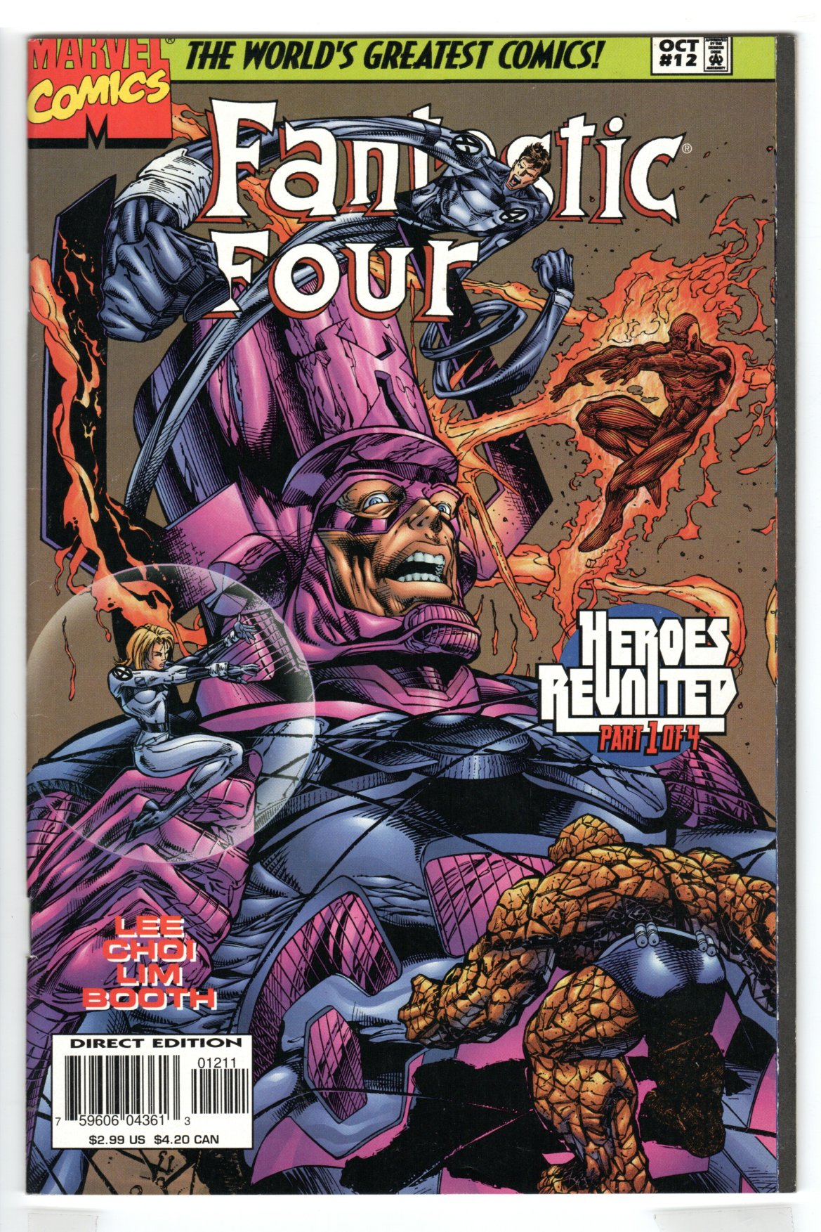 FANTASTIC FOUR # 12 (1996 2nd Series)