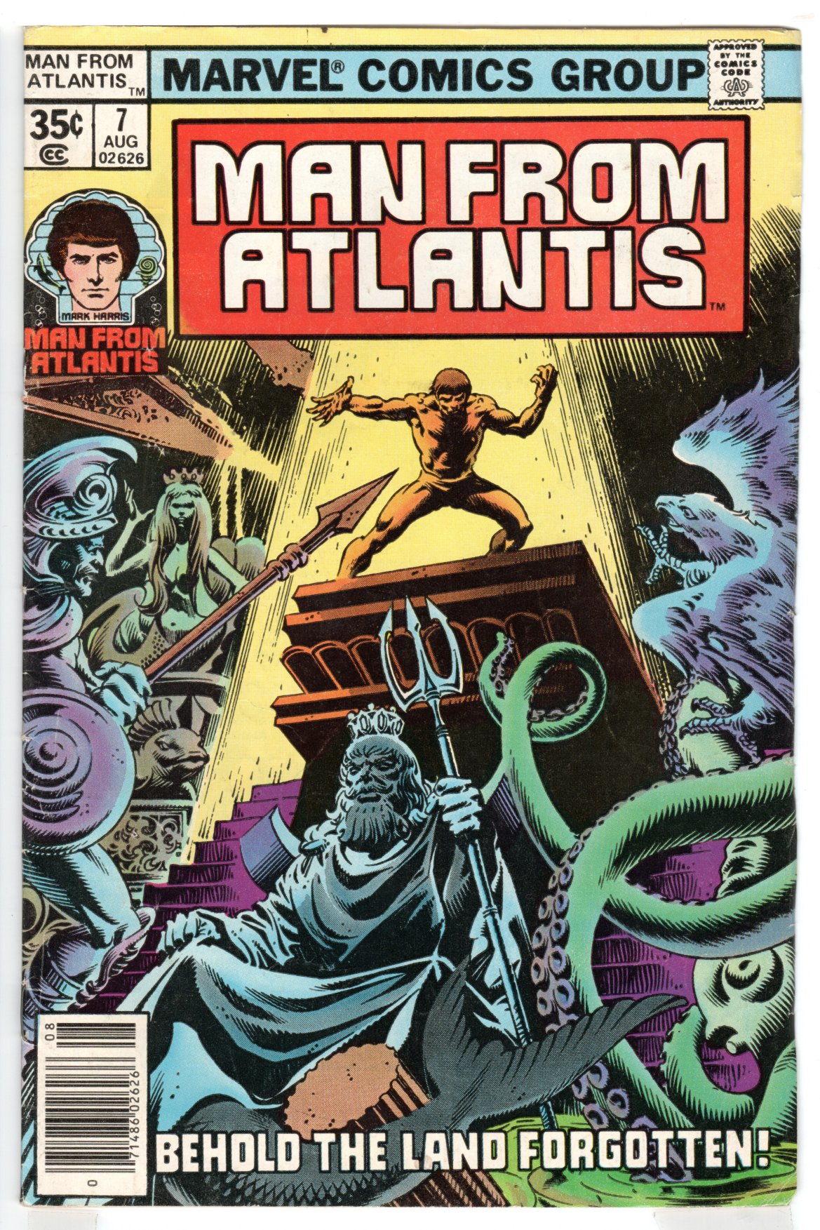MAN FROM ATLANTIS #7 (1978)