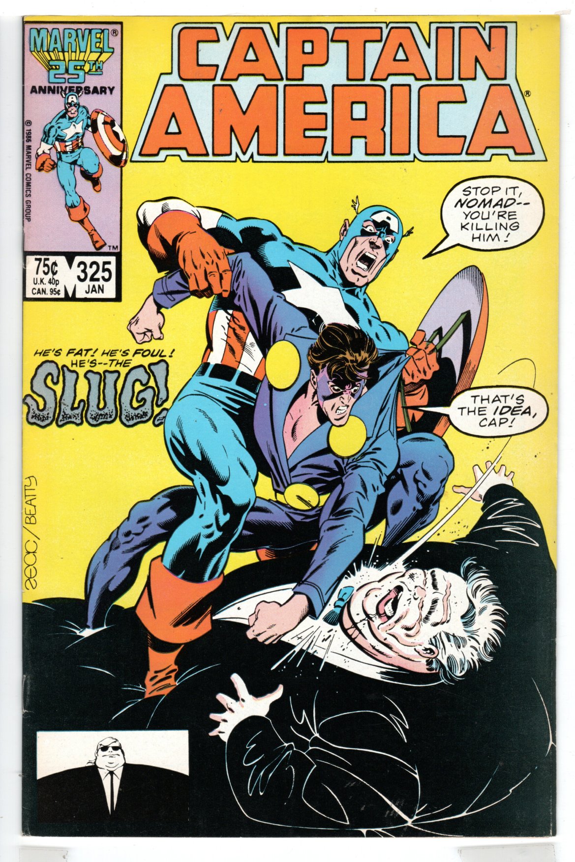 CAPTAIN AMERICA #327 (1968 1st Series)