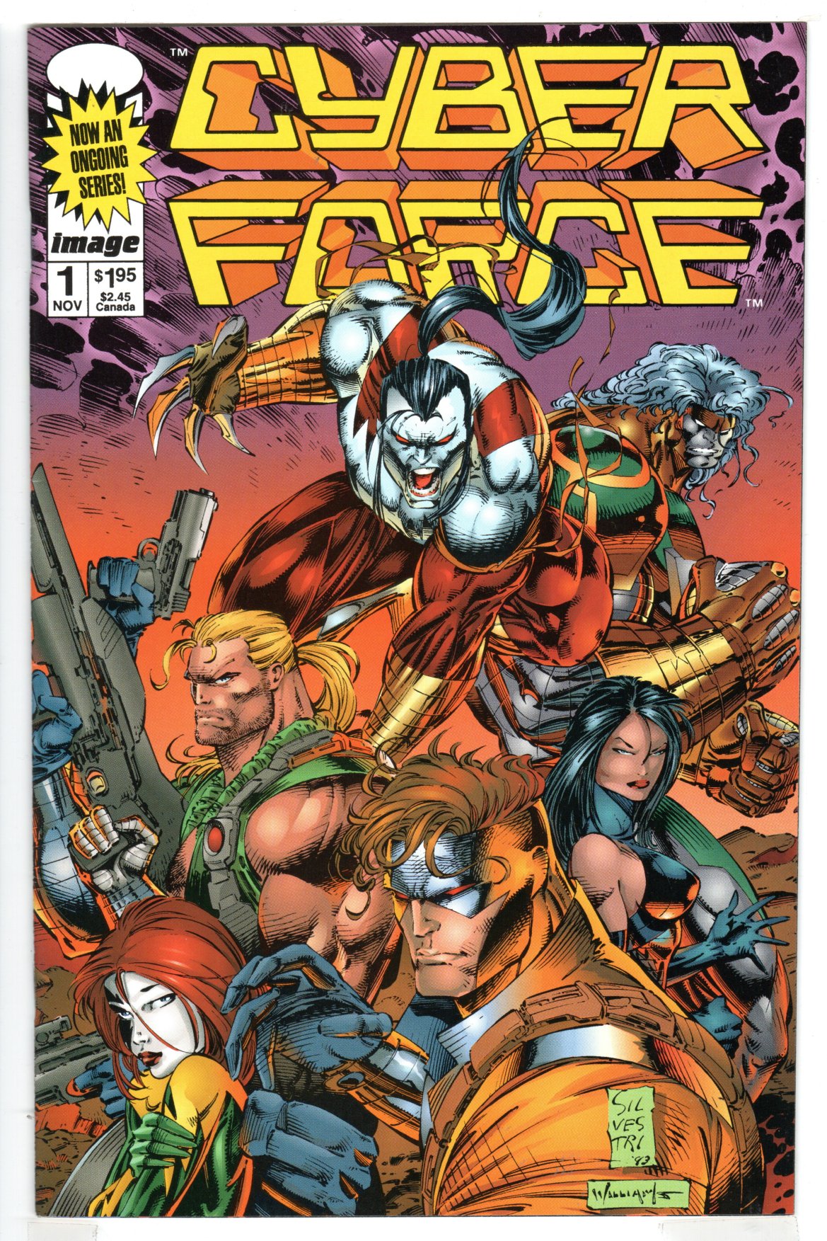 CYBER FORCE #1 (1993 2nd Series)