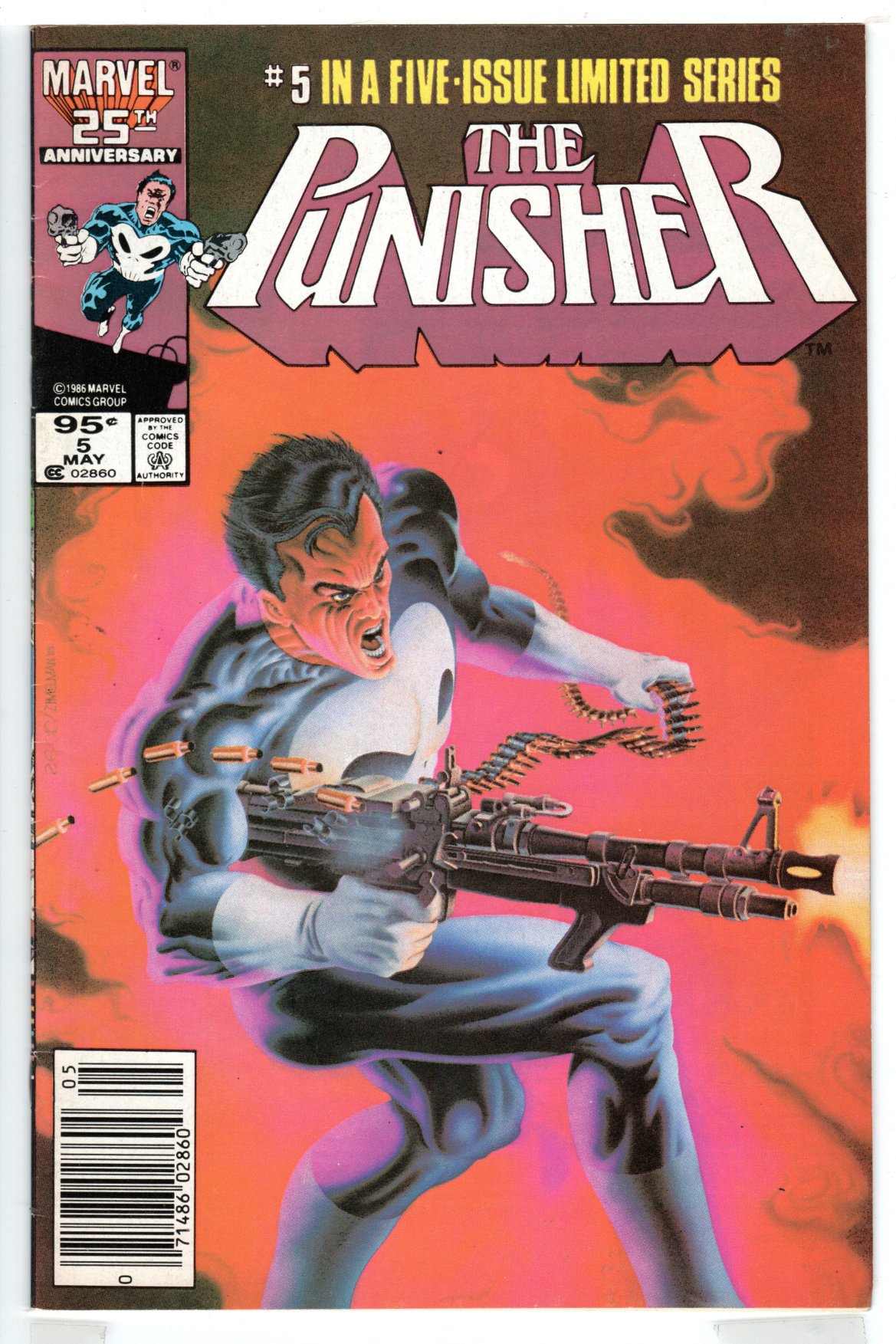PUNISHER #5 (1986 1st Series)