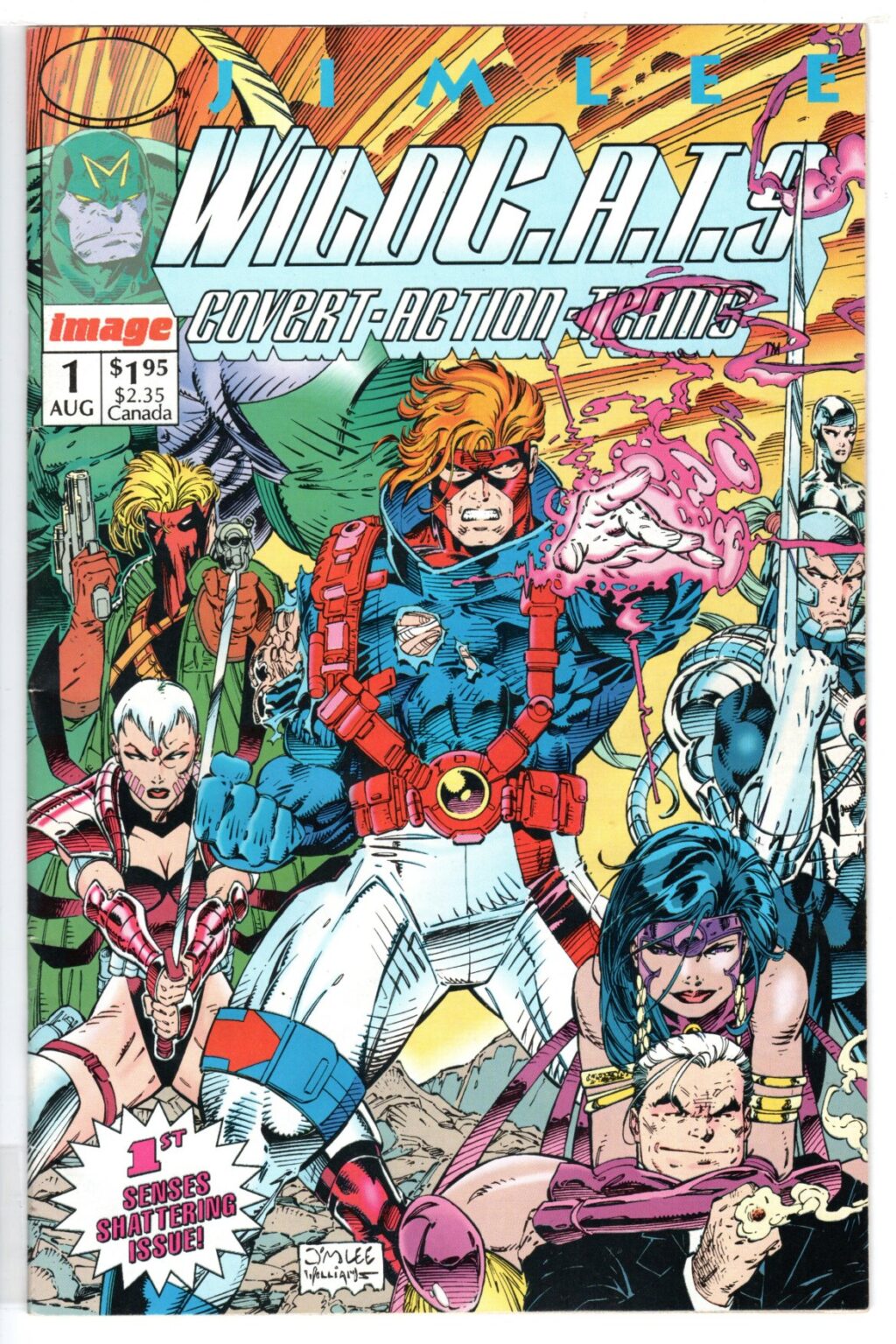 WILDCATS COVERT ACTION TEAMS #1 (1992) - 1st app. of Spartan, Grifter ...