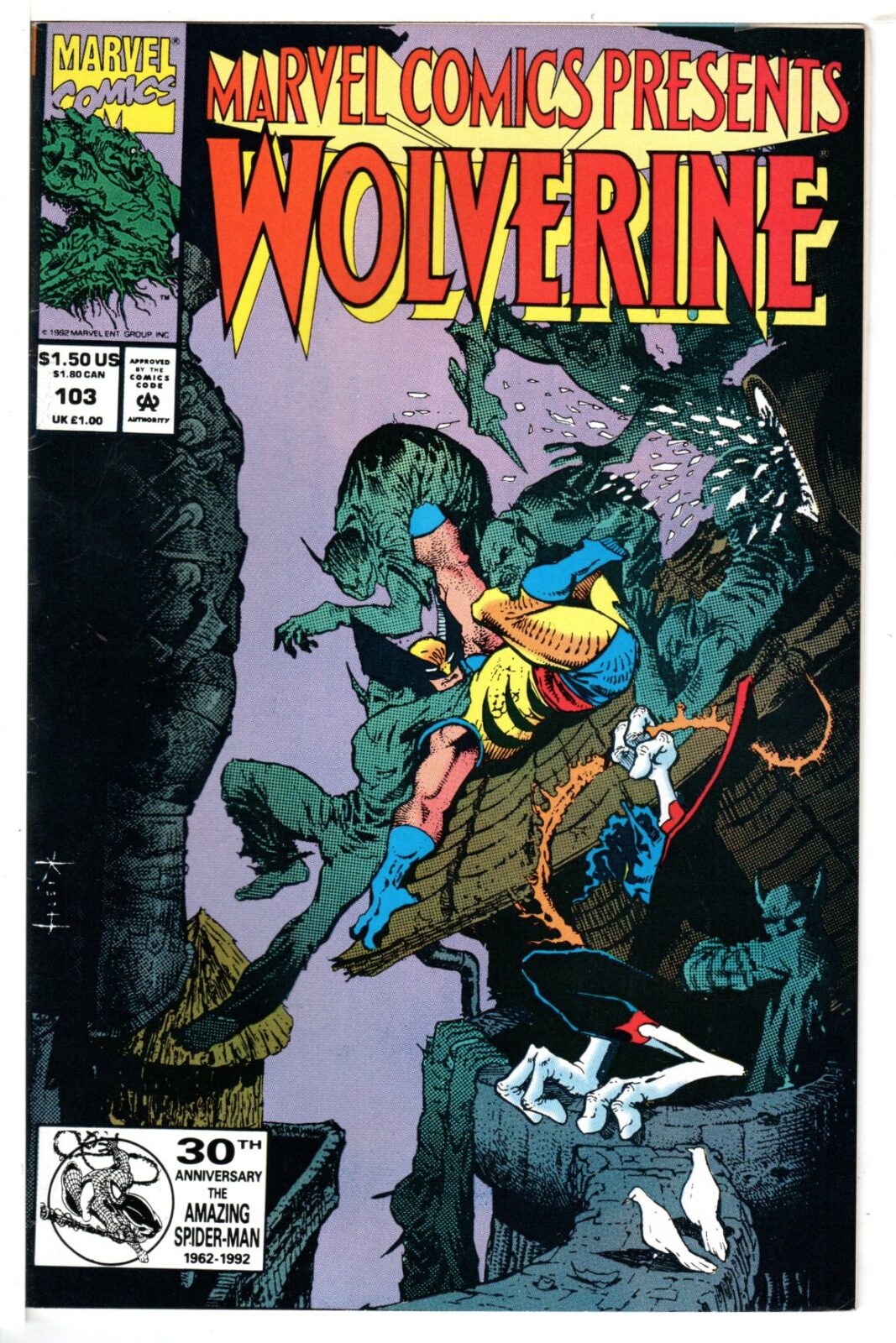 MARVEL COMICS PRESENTS #103 (1988) - Direct Edition | Book Store