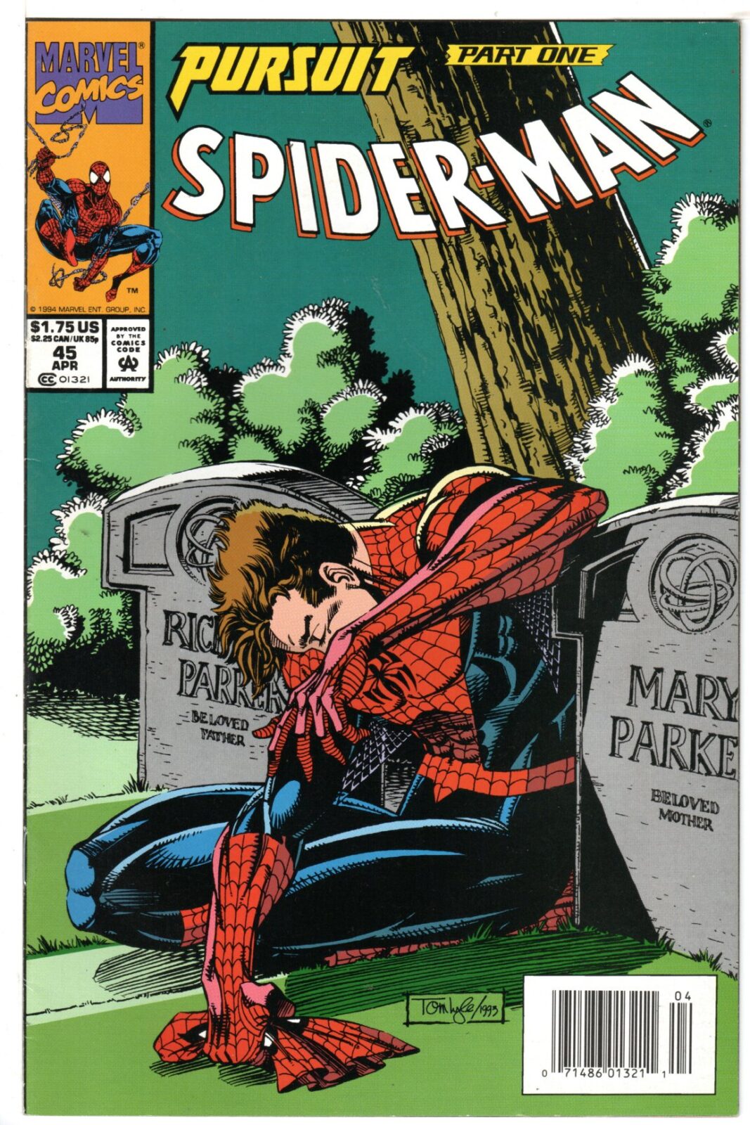 SPIDER-MAN #45 (1990) - Newsstand Edition