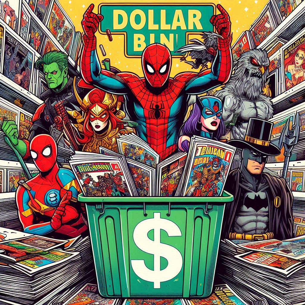 DOLLAR BIN COMIC BOOKS | MONTREAL COMIC BOOK CLUB