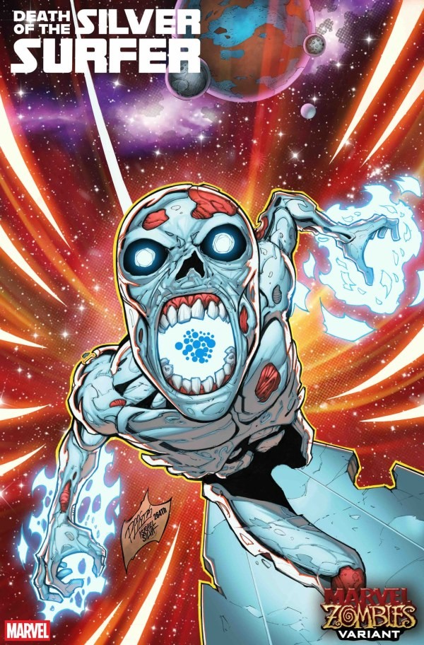 DEATH OF THE SILVER SURFER #5 RON LIM MARVEL ZOMBIES VARIANT - REBIRTH ...